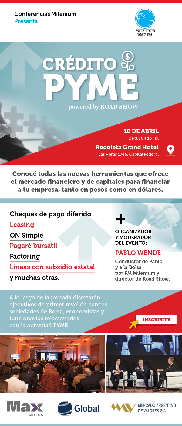 RoadShow - Crédito PYME - Programa
